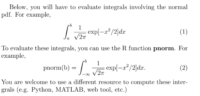 Below, you will have to evaluate integrals involving | Chegg.com