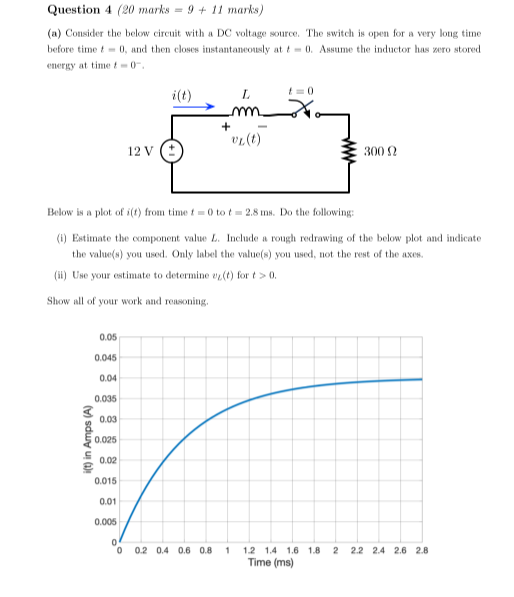 Solved Question 4 (20 marks =9+11mans) (a) Consider the | Chegg.com