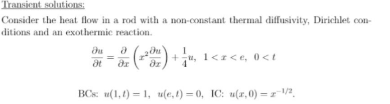 Solved Find The Steady State Solution And Transient State