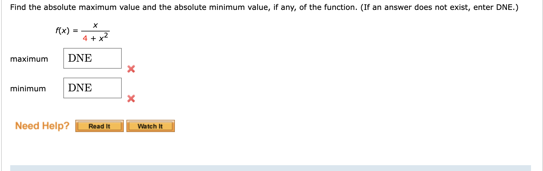 Solved Find the absolute maximum value and the absolute | Chegg.com