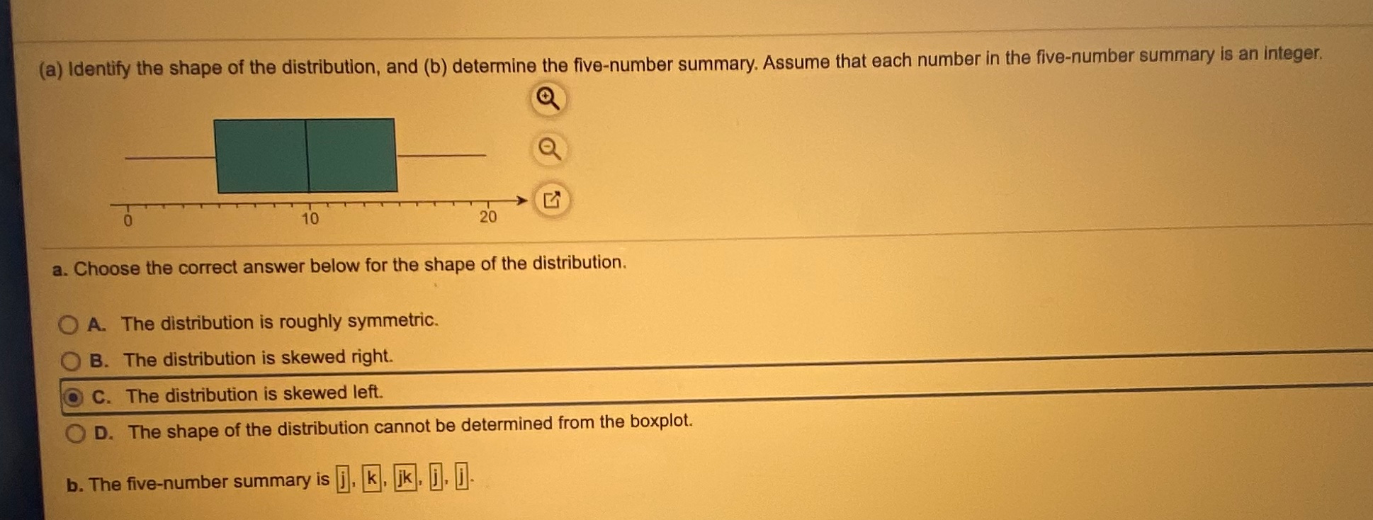 Solved (a) Identify the shape of the distribution, and (b) | Chegg.com