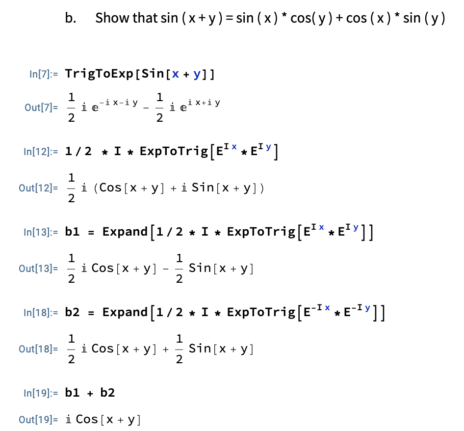 Solved Many somewhat mysterious trigonometric identities can | Chegg.com