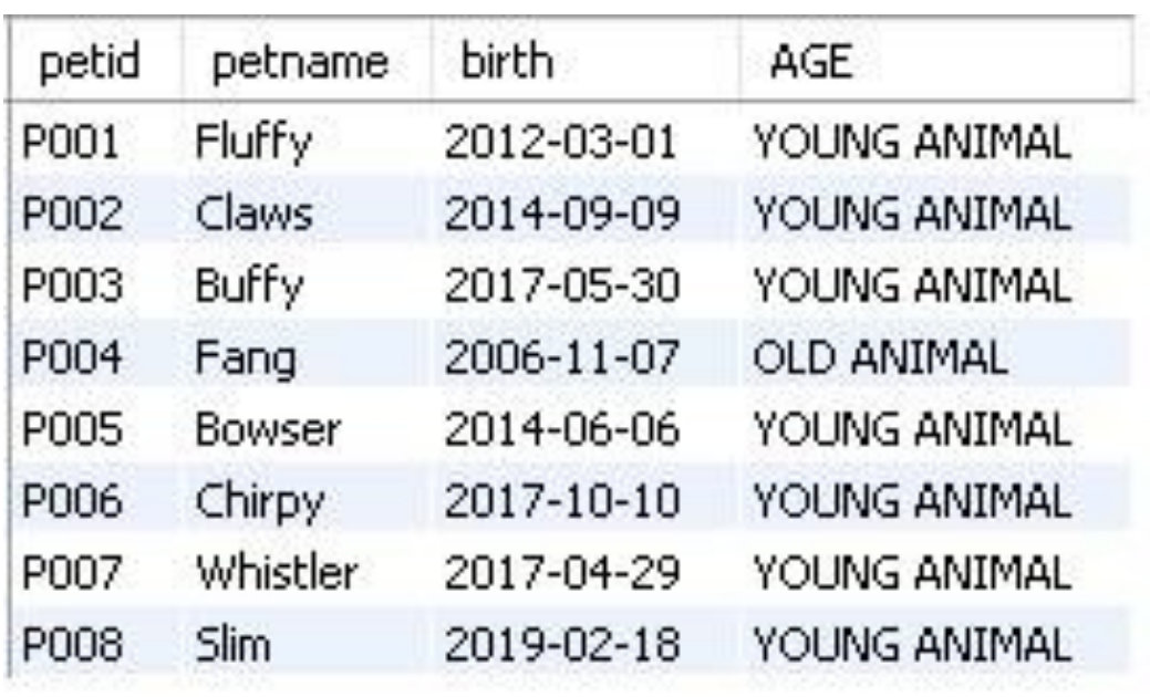 LAB TEST CISB314 Instruction: 1. Download table Pet | Chegg.com