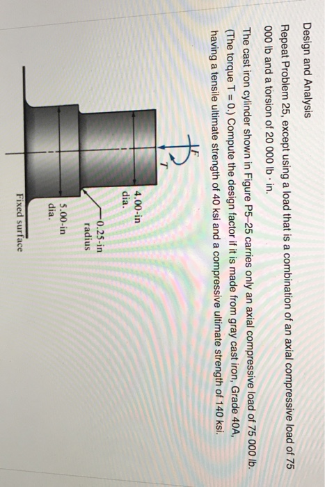 Solved Design and Analysis Repeat Problem 25, except using a | Chegg.com