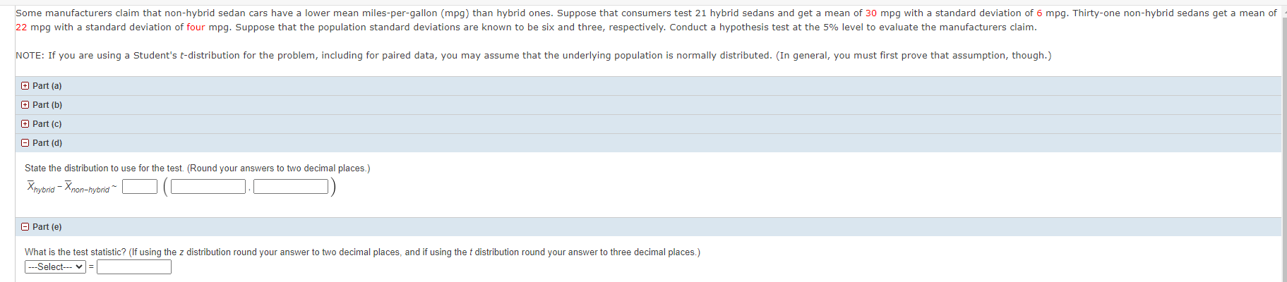 Solved ⊞ Part (a) \pm Part (b) \pm Part (c) 曰 Part (d) State | Chegg.com