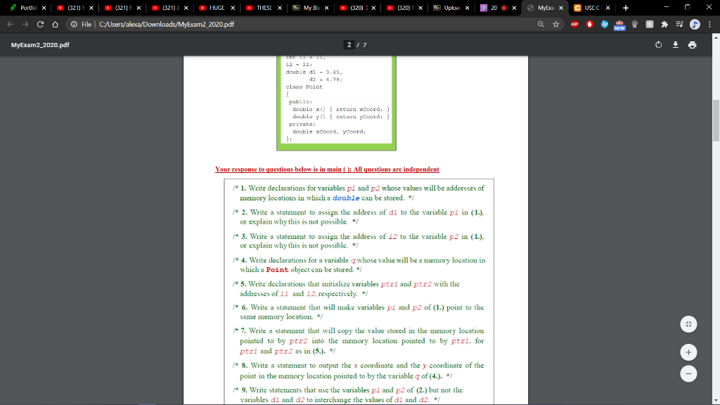 Solved Portfol X (321) Y X (321) NX (321) X X HUGE X THESE X | Chegg.com