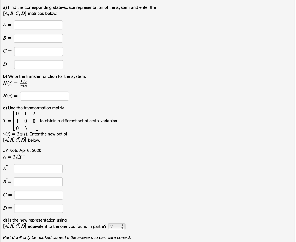 Solved NB: Enter matrices with nested square brackets (e.g., | Chegg.com