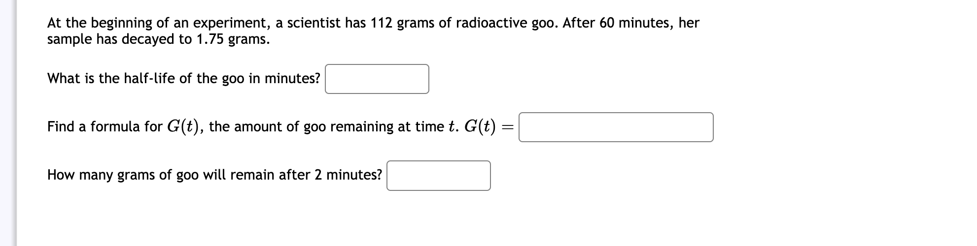 Solved You go to the doctor and he gives you 15 milligrams | Chegg.com