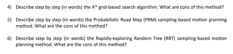 Solved 5) Describe step by step (in words) the Probabilistic | Chegg.com