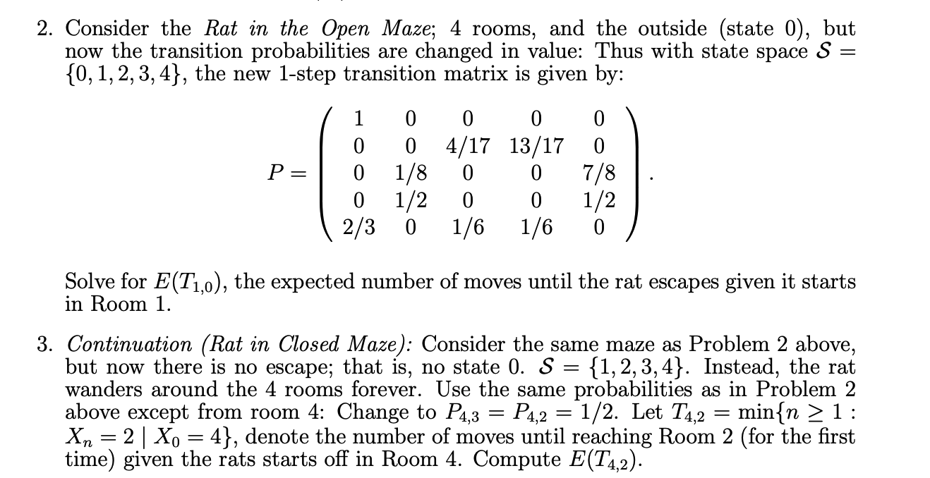 Solved Please help me with problem 3 (use the info from | Chegg.com