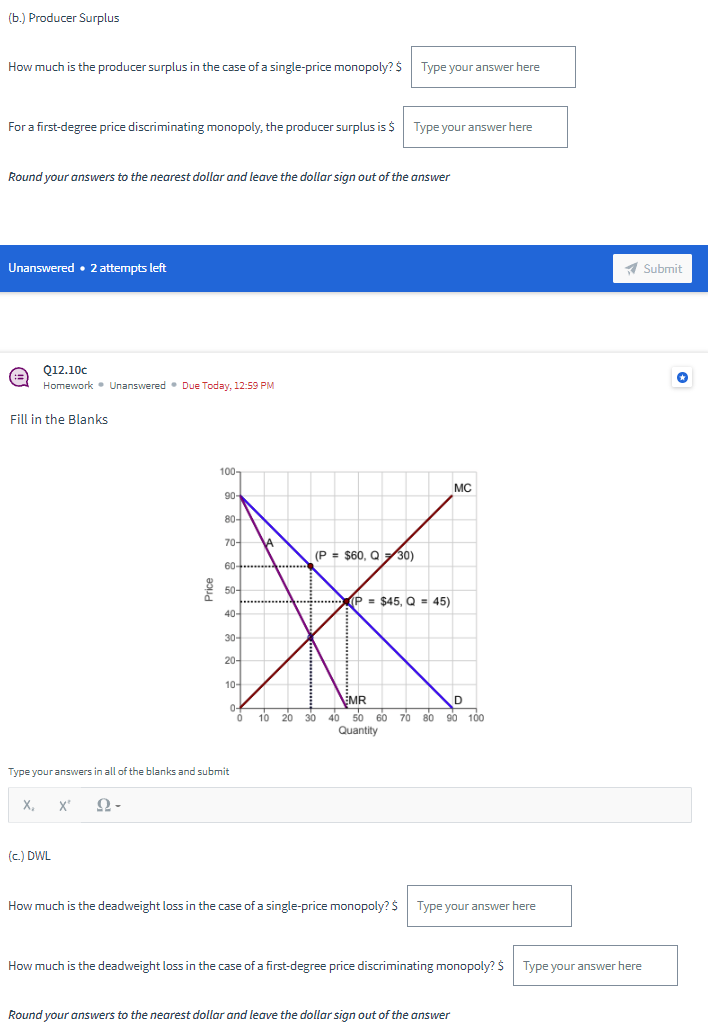 Solved Fill in the Blanks Type your answers in all of the | Chegg.com