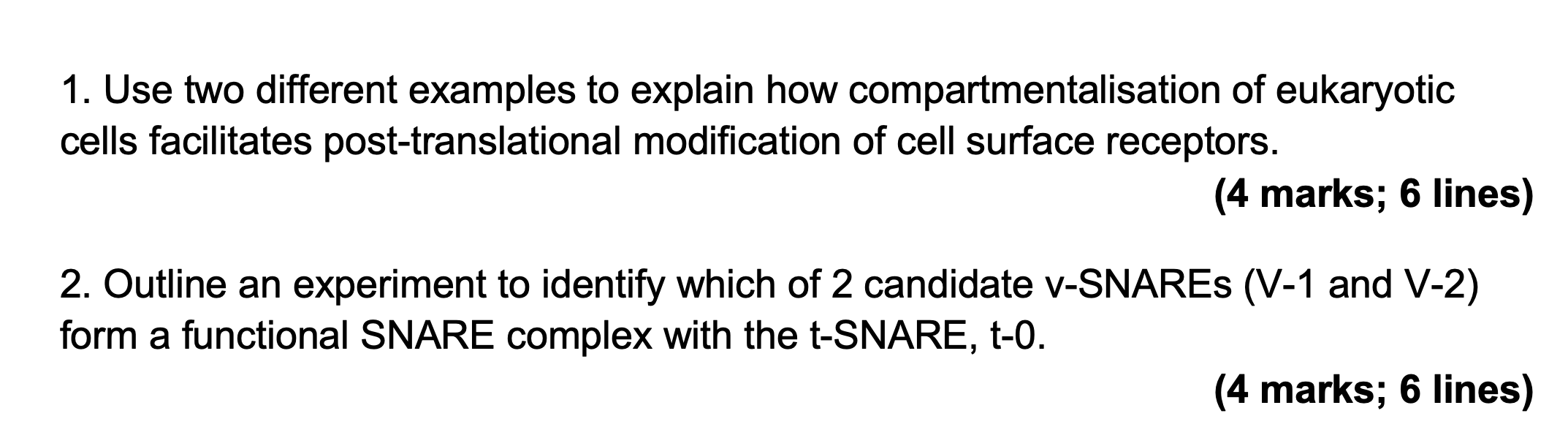 Solved 1. Use two different examples to explain how | Chegg.com