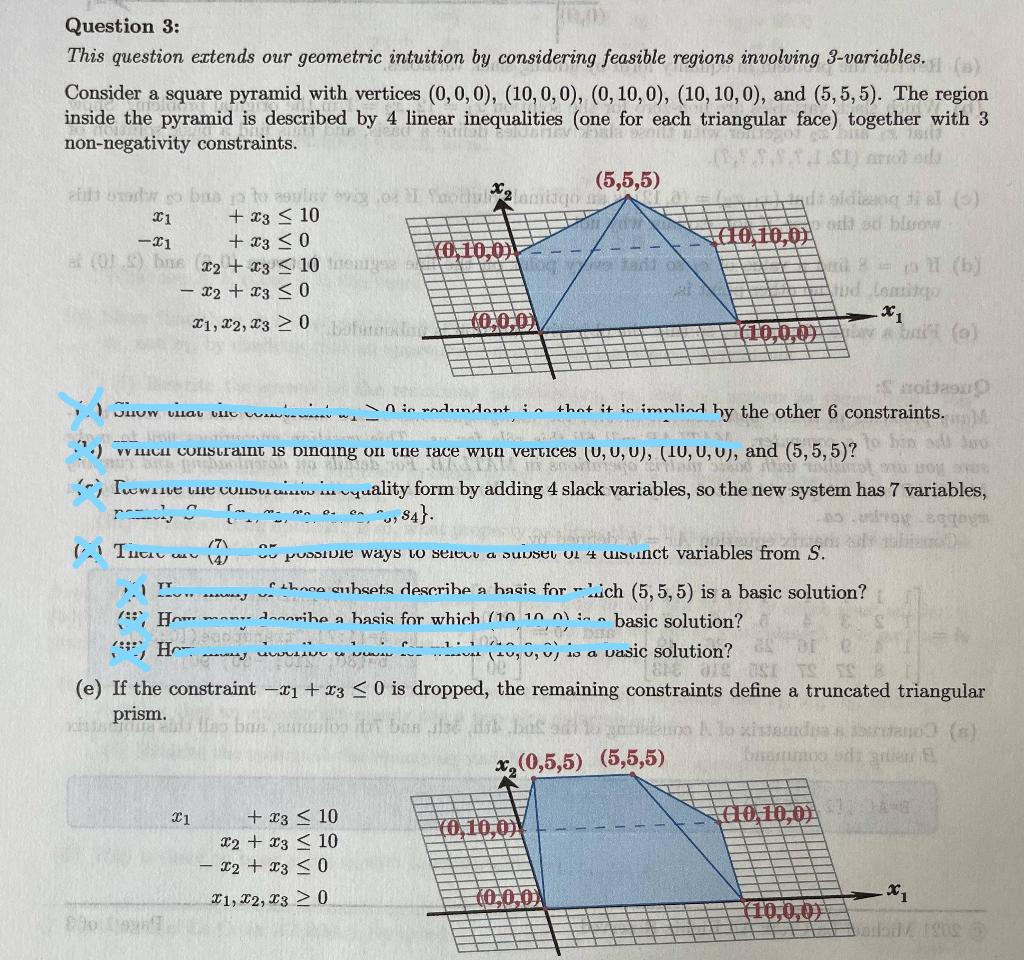 Solved 15 Question 3: This question extends our geometric | Chegg.com