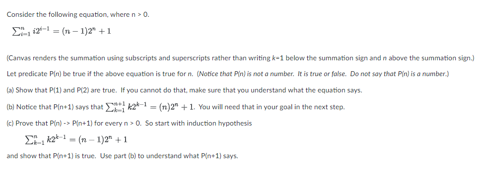 Solved Consider the following equation, where n>0. | Chegg.com