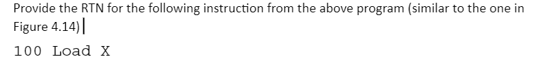 Solved Provide the RTN for the following instruction from | Chegg.com
