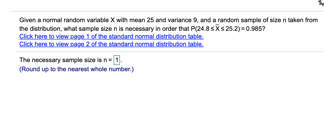 Solved Given a normal random variable X with mean 25 and | Chegg.com