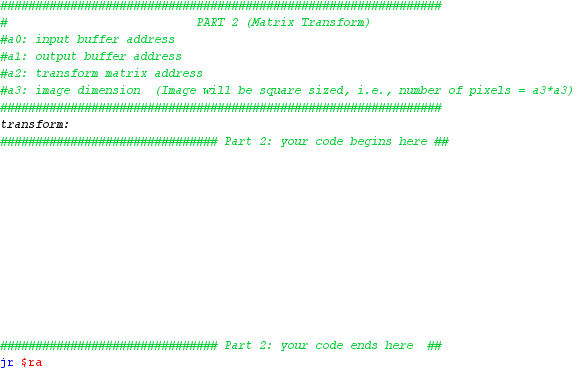 Solved In this lab assignment, you will implement two image | Chegg.com