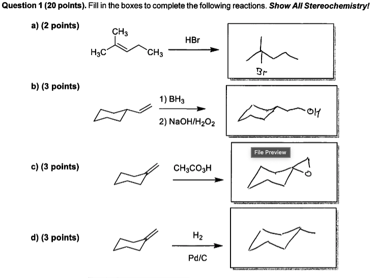 Solved a) ( 2 points) b) (3 points) c) (3 points) d) (3 | Chegg.com