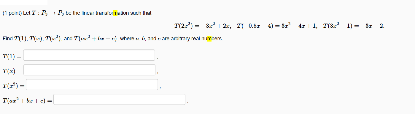 Solved w+6--[:) --- [] am 19 = ex Let A = 5 37 5 -2 ,b= (4 | Chegg.com
