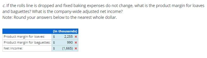 Solved Segment Reporting and Analysis The Essential Baking | Chegg.com