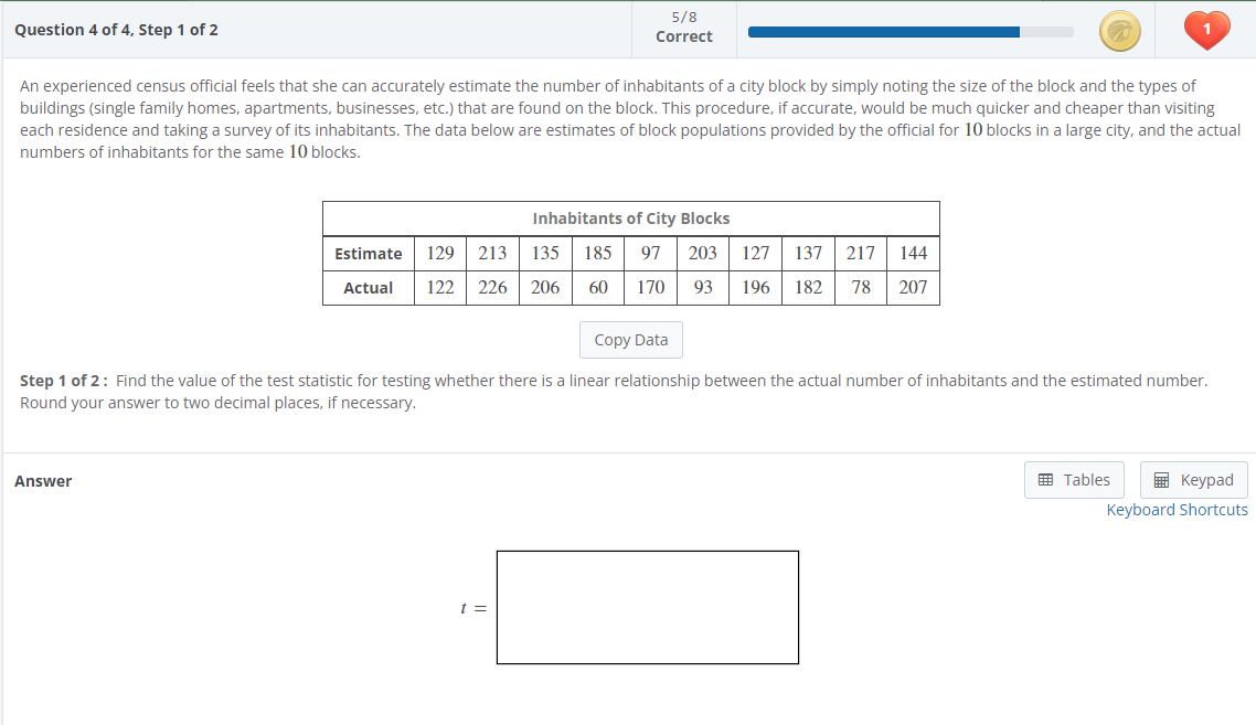 Solved An experienced census official feels that she can | Chegg.com