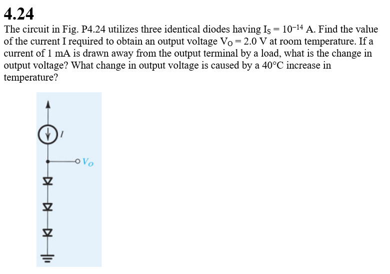 Solved 4.24 The circuit in Fig. P4.24 utilizes three | Chegg.com