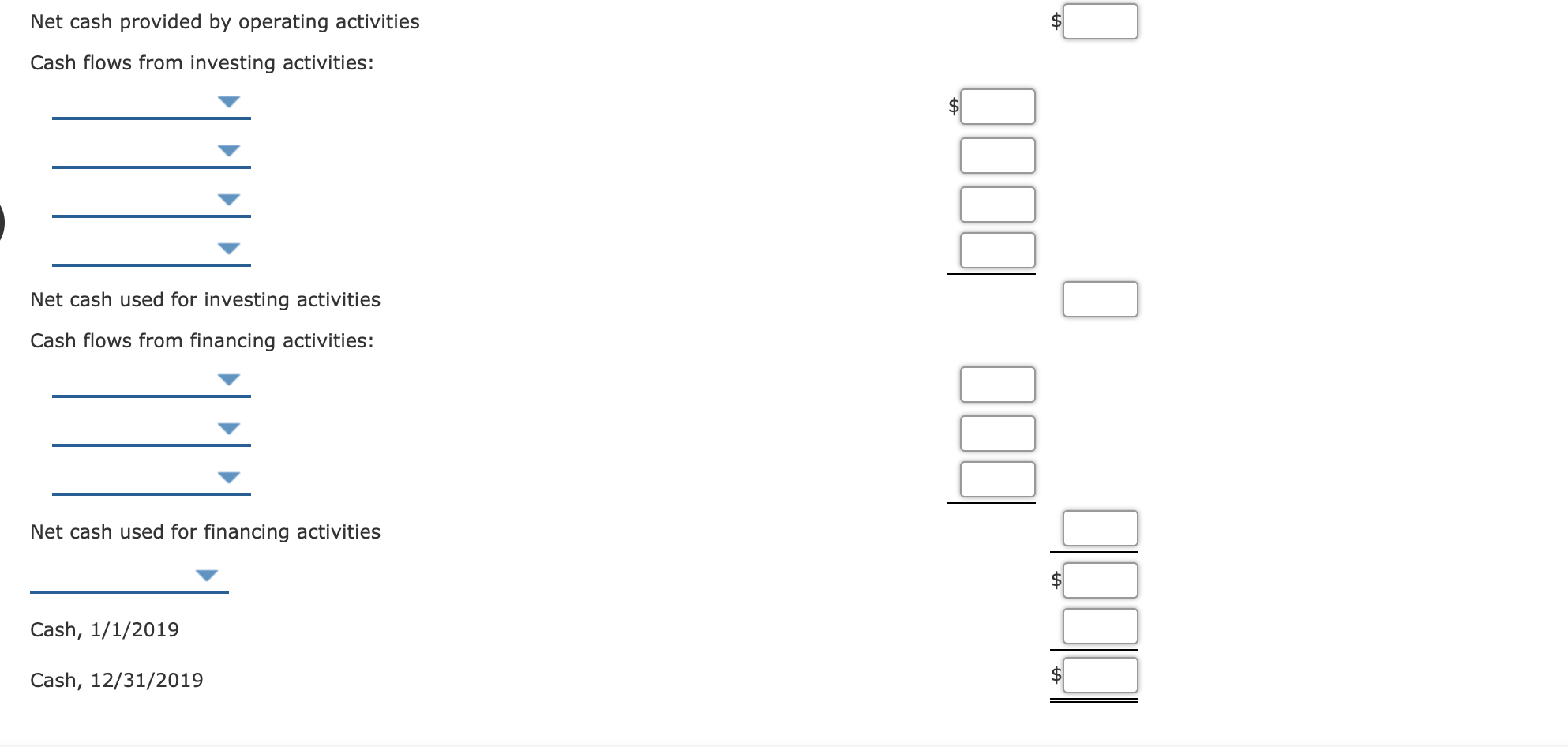 Solved Problem 11-55A (Algorithmic) Preparing a Statement of | Chegg.com