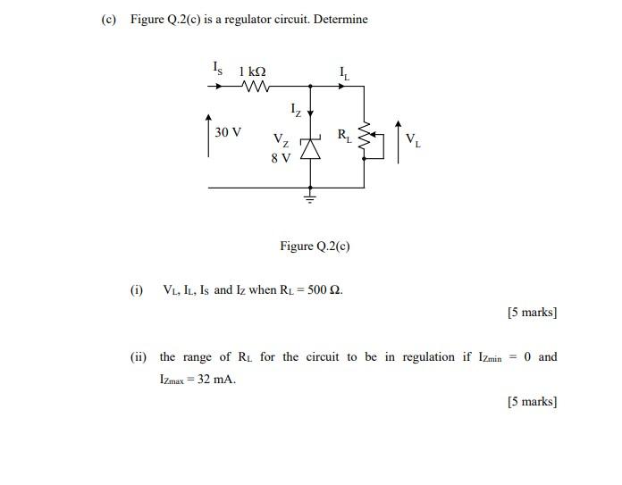 Solved Q.2 (a) Figure Q.2(a) shows a series-parallel diode | Chegg.com