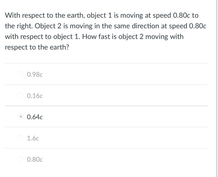 Solved With respect to the earth, object 1 is moving at | Chegg.com