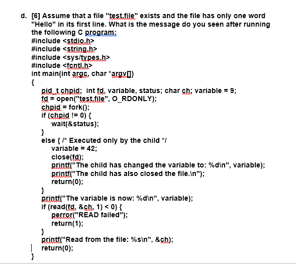 Solved Part 3. [20] Trace scripts. Please write the output | Chegg.com