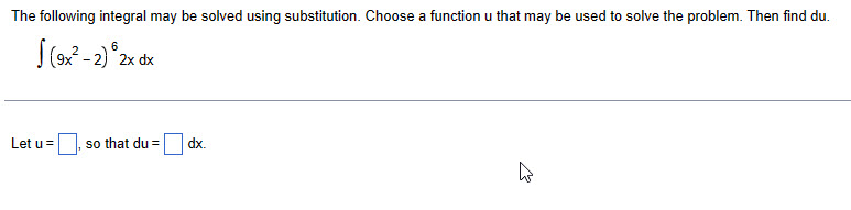 Solved The following integral may be solved using | Chegg.com