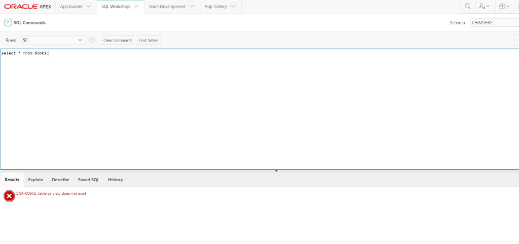 Solved ORACLE Database Express Edition User: SYSTEM Home > | Chegg.com