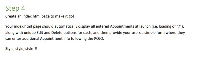 Solved Summary Build a full CRUD system for creating, | Chegg.com