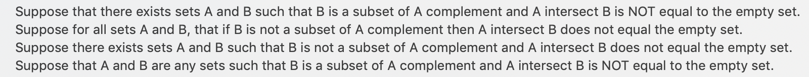 Solved 6) Use an element argument to prove the | Chegg.com