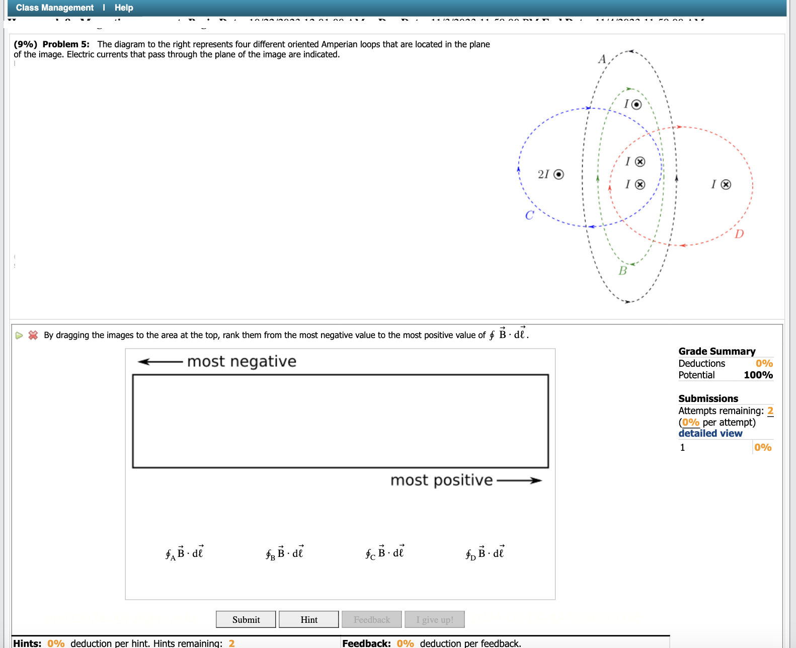 Solved (9\%) Problem 5: The diagram to the right represents | Chegg.com Solved (9\%) Problem 5: The diagram to the right represents | Chegg.com