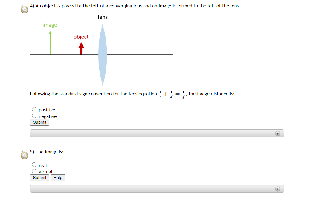 Solved An object is placed to the right of a converging lens | Chegg.com