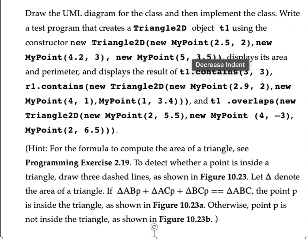 Solved . Draw the UML diagram for the class and then | Chegg.com