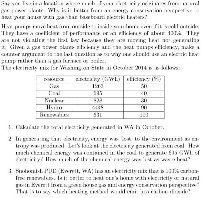 Solved Preamble This assignment covers some thermodynamics, | Chegg.com