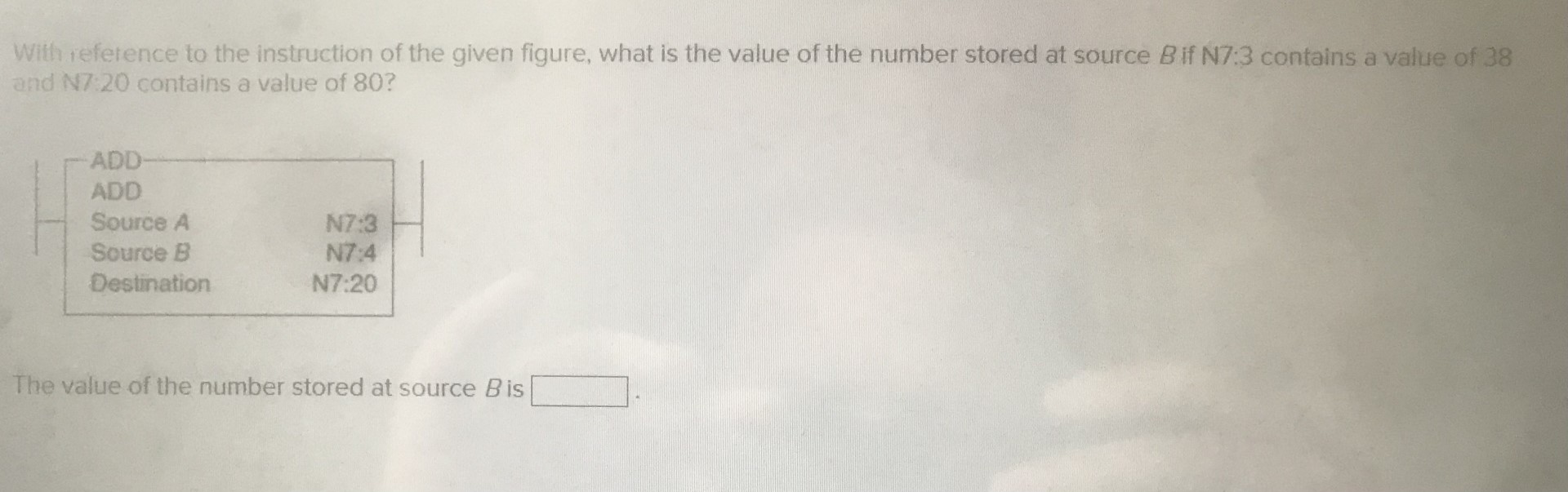 Solved With reference to the instruction of the given | Chegg.com