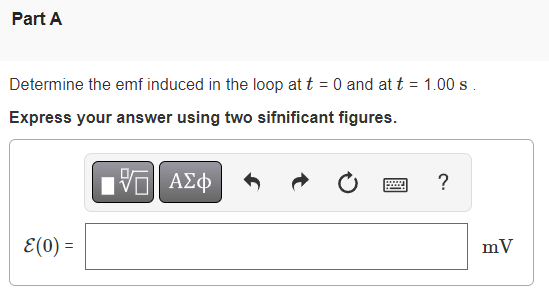 Solved The loop is in a magnetic field 0.40 T whose | Chegg.com