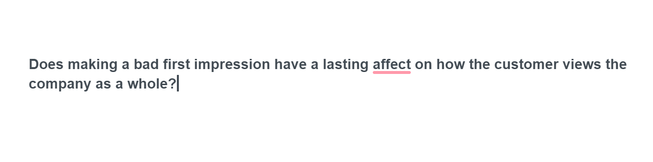 Solved Does making a bad first impression have a lasting | Chegg.com