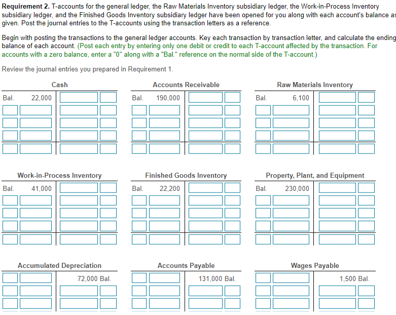 Solved Requirement 4. Use the Work-in-Process Inventory | Chegg.com