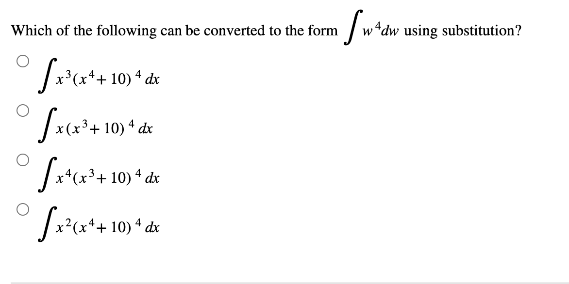 Solved Which of the following can be converted to the form | Chegg.com