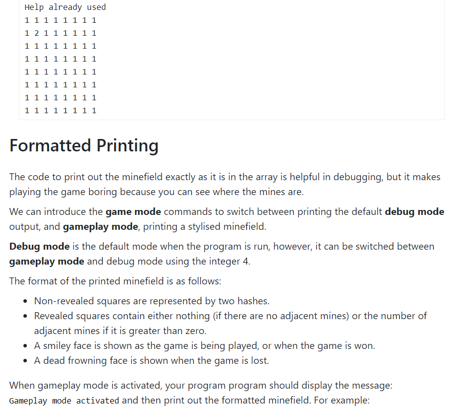 The Minefield The minefield is a two dimensional | Chegg.com