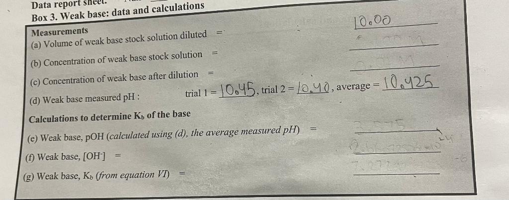 Solved Can anyone help with calculating the concentrations | Chegg.com