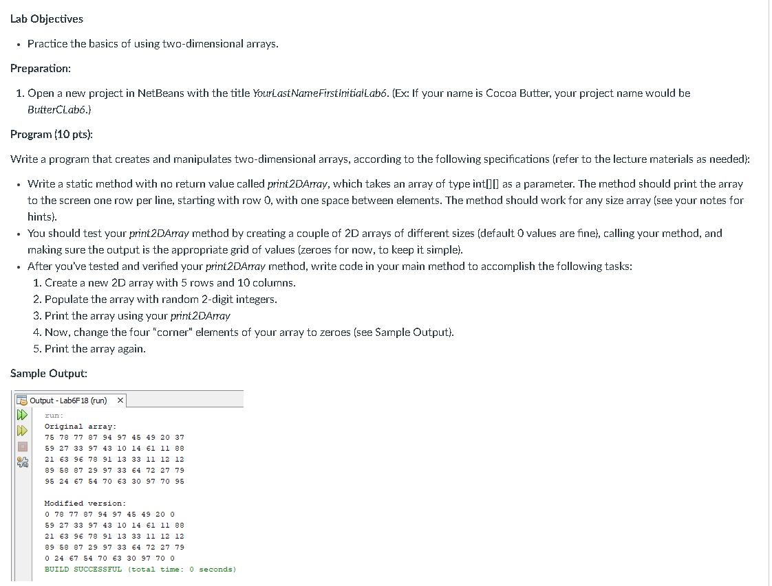 Solved Lab Objectives - Practice the basic5 of using | Chegg.com