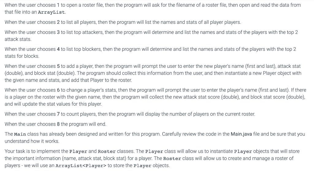 Solved Required Skills Inventory . . . O • Write a class to | Chegg.com