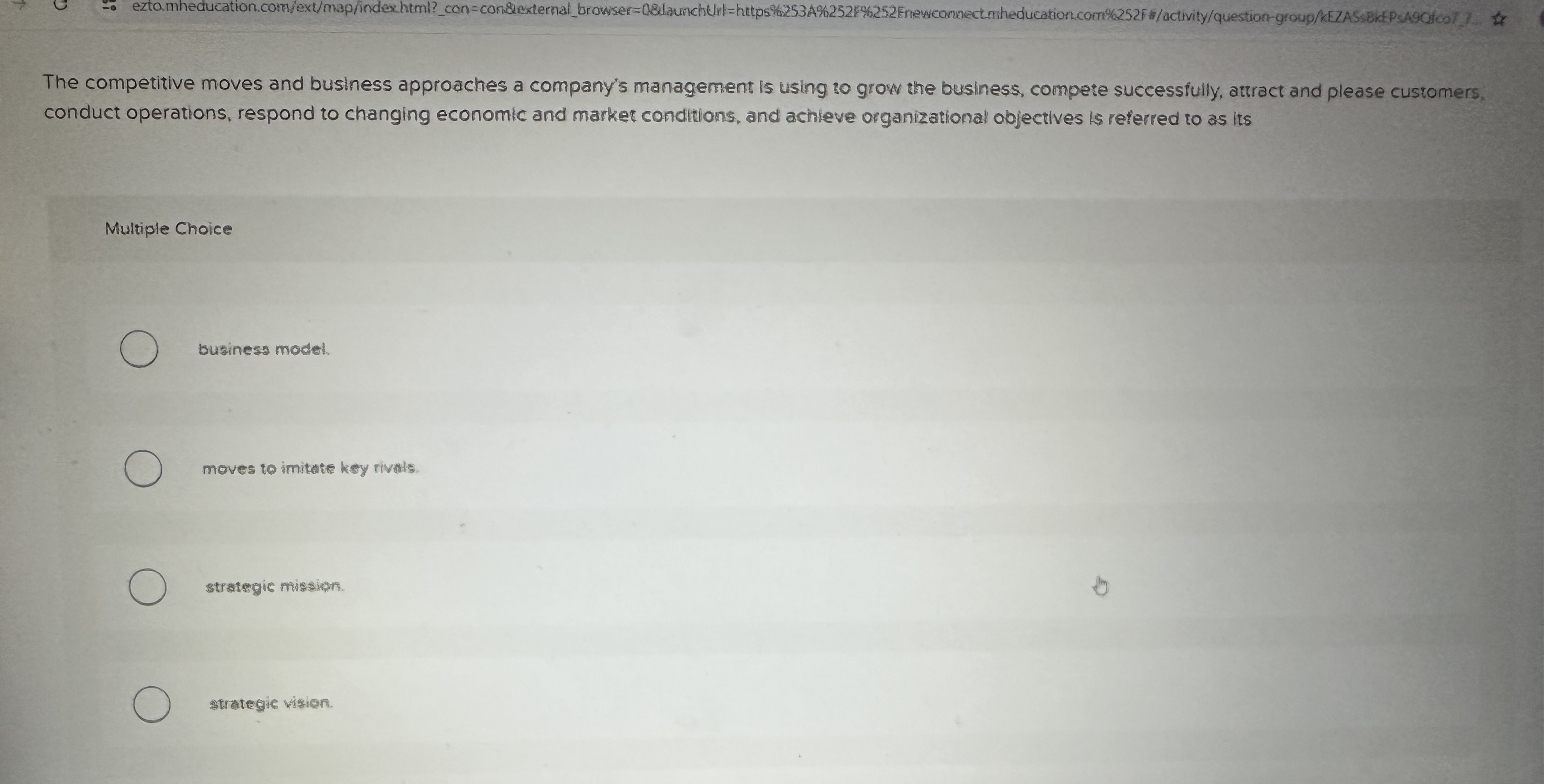 Solved The competitive moves and business approaches a | Chegg.com