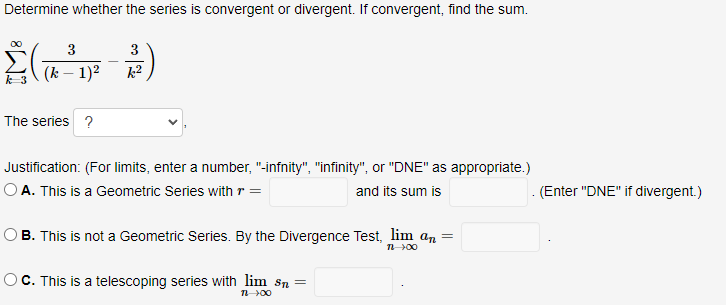 Solved Determine whether the series is convergent or | Chegg.com