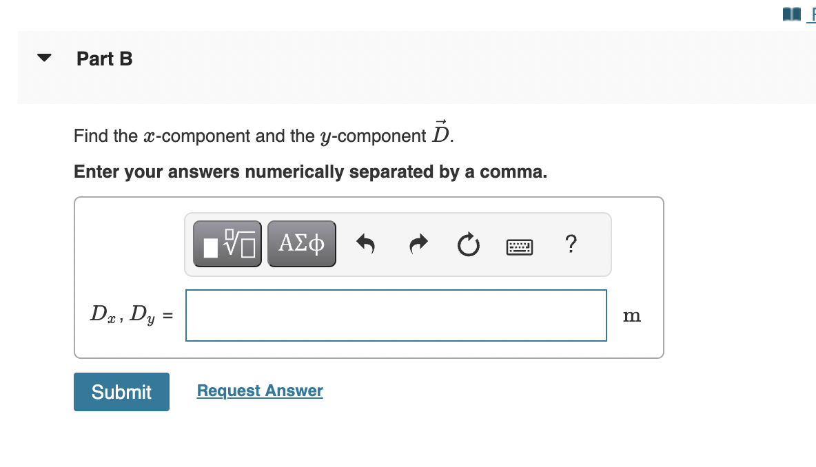 Solved Let C=(3.65 m,15∘ above the negative x-axis ) and | Chegg.com